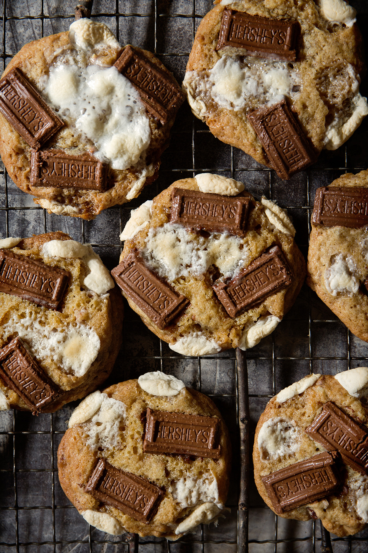 S'mores Cookies on a Stick | Bakers Royale